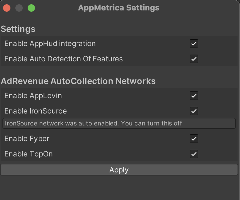 Usage examples | AppMetrica
